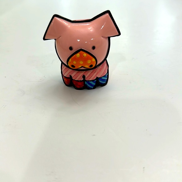 Art | Romero Britto Miniature Pig | Poshmark